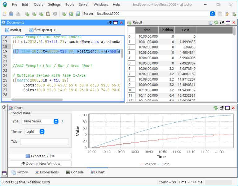 qStudio Light Mac Theme