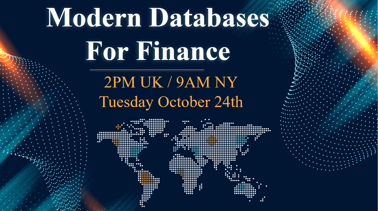 Modern Databases for Finance 2023